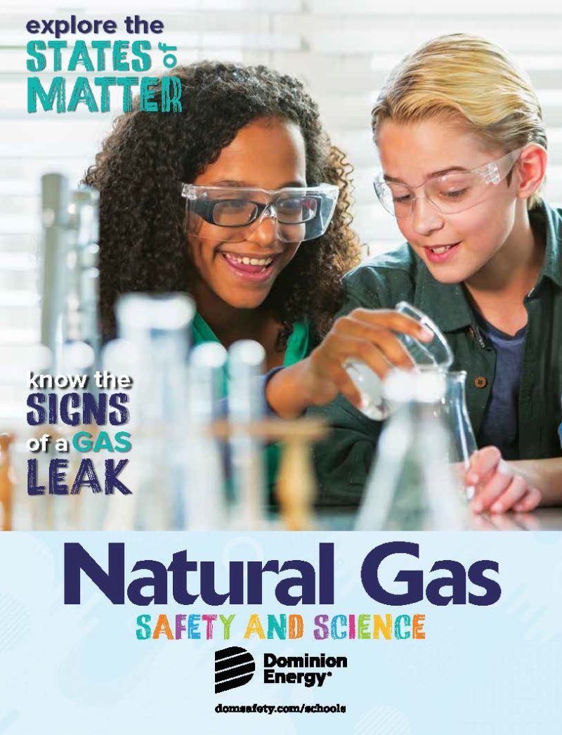 68110 Teacher Materials Natural Gas – Dominion Energy e-SMARTkids